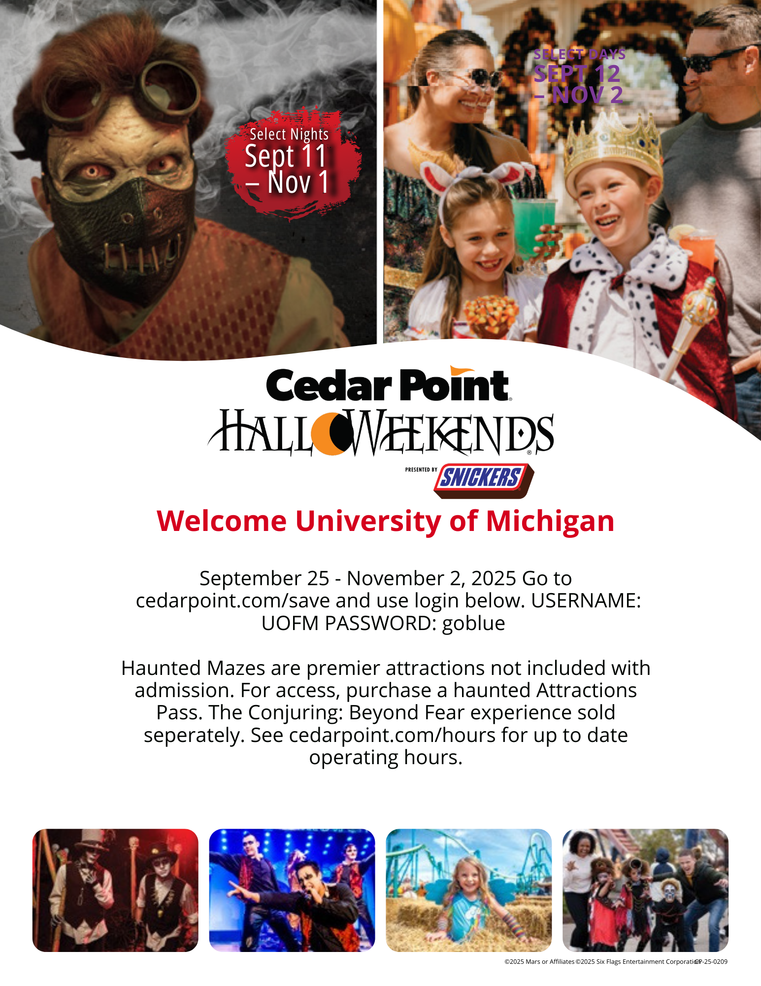Cedar Point – Special Discounts | Shared Services Center